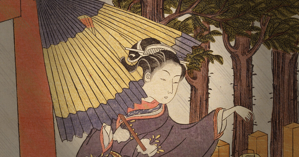 Suzuki Harunobu: Colourisation of Ukiyo-e | Dictionary of Japanese ...